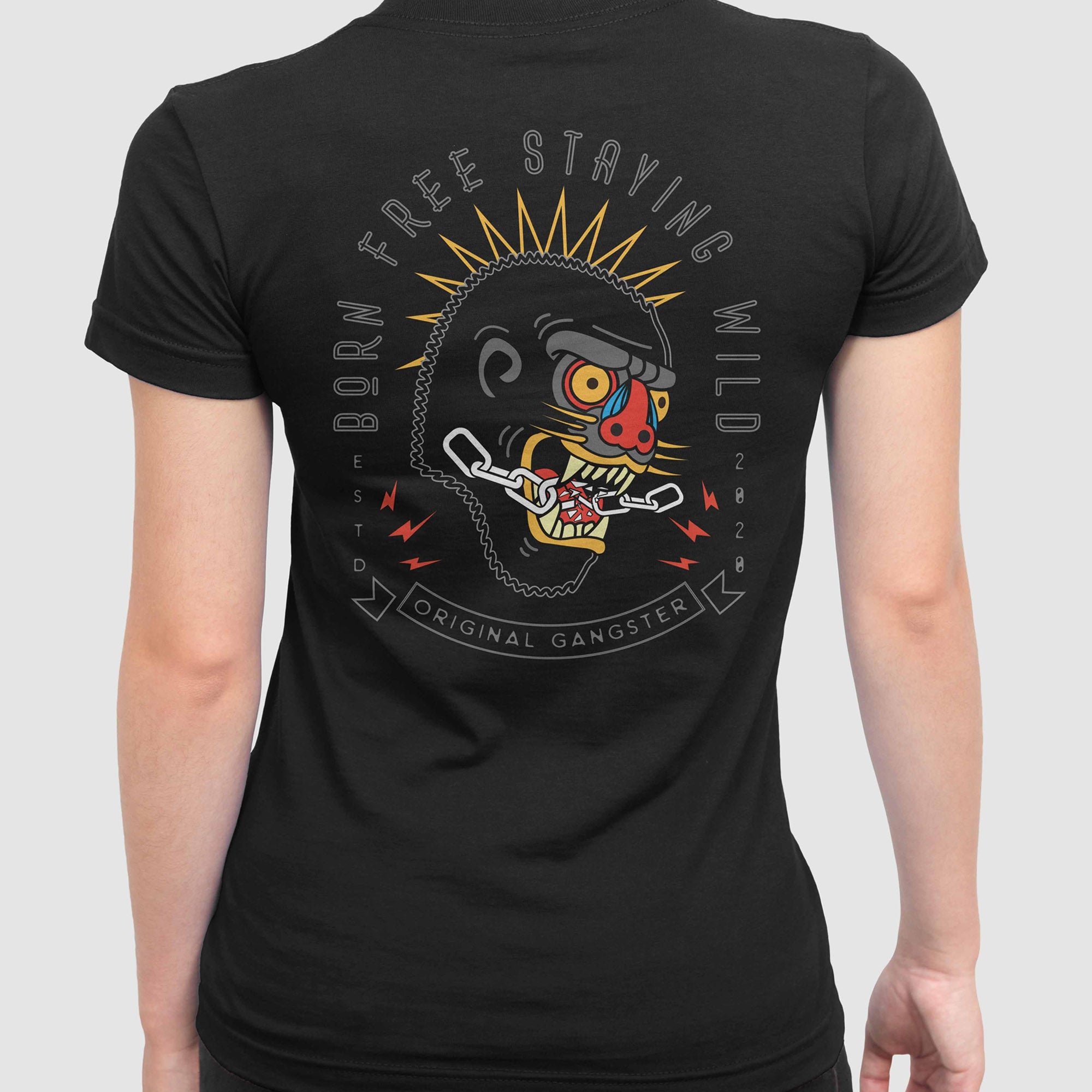 Women's Back Print T-shirts – oglife.in